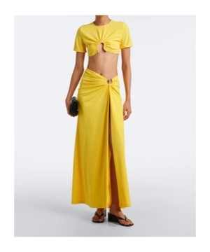 Christopher Esber Orbit Gathered Maxi Skirt
