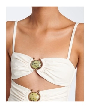 Christopher Esber Cutout Embellished Minidress