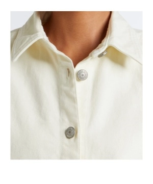 Magda Butrym Denim Shirt With Back Pleats