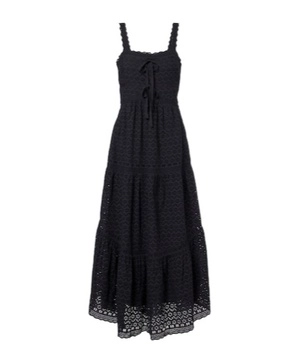 Ulla Johnson Constance Broderie Anglaise Cotton Midi Dress - Blue