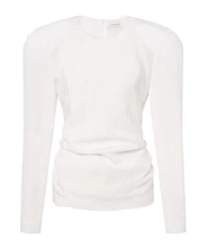 Magda Butrym Draped Top - White