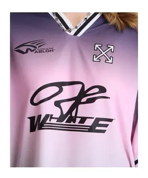 Off-White Degradé-effect Soccer T-shirt