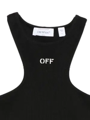 Off-White Off" Logo Crewneck Tank Top