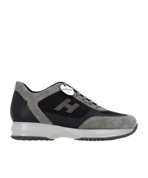 Hogan Round-toe Lace-up Sneakers - No