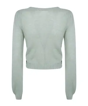 TWINSET Solid-color Double-knit Top