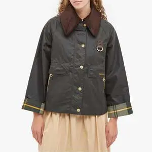 Barbour Logo-embroidered Oversized Jacket