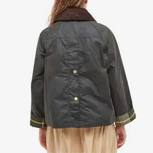 Barbour Logo-embroidered Oversized Jacket