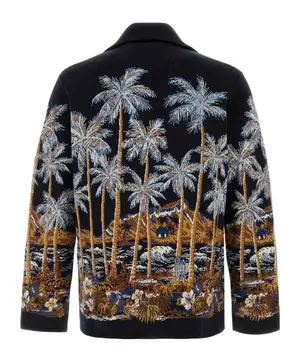 Alanui Diamond Head Embroidered Cardigan