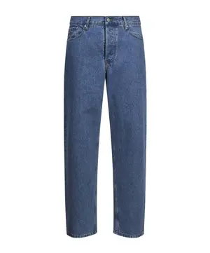 Dries Van Noten Belt-loop Jeans - Medium Blue