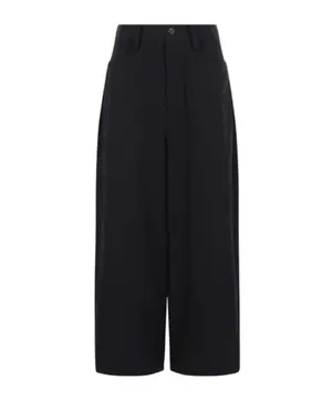 Yohji Yamamoto Casual Trousers With Belt Loops
