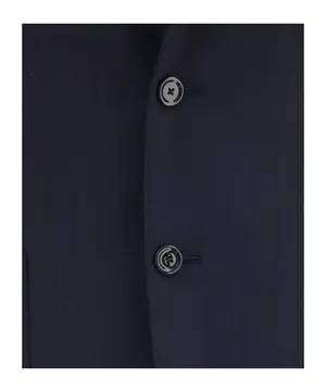 LARDINI Cropped Blazer Straight-leg Suit