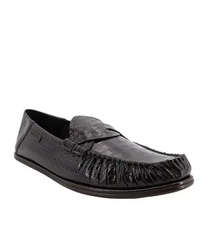 TOM FORD Slip-on Flat Loafers - Black