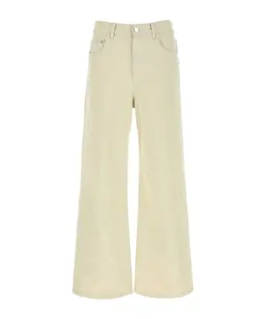 A.p.c. Clyde Wide-leg Denim Jeans - Ivory