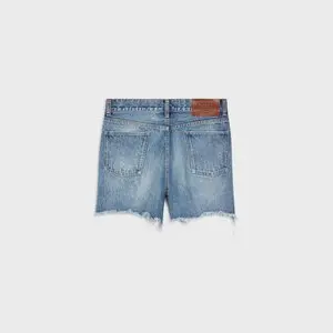Celine Shorts 003 In Cotton Denim