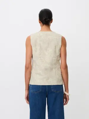 MASAI COPENHAGEN Majorvienne Embroidered Waistcoat