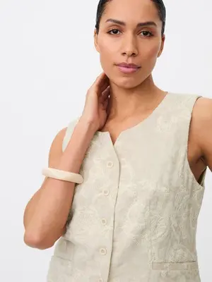 MASAI COPENHAGEN Majorvienne Embroidered Waistcoat