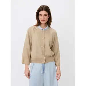 MASAI COPENHAGEN Malakker Balloon Sleeve Knit Cardigan