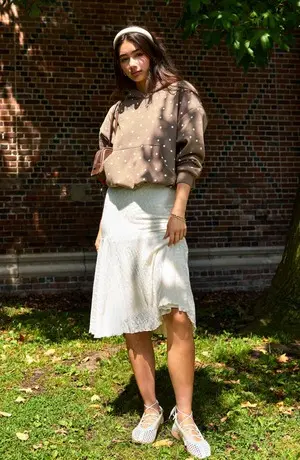 Bp. Lace Handkerchief Midi Skirt - Blue Skyride