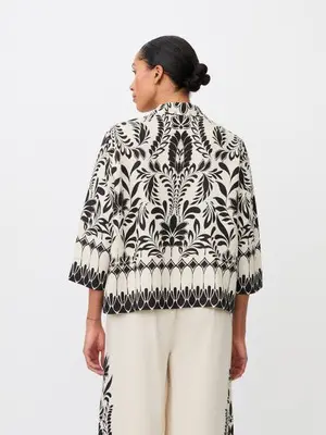 MASAI COPENHAGEN Maisolde Garden Collared Relaxed Shirt