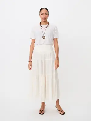 MASAI COPENHAGEN Tiered Midi Skirt