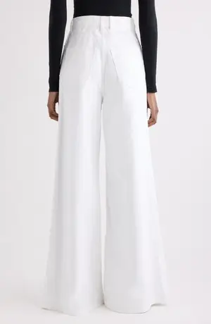 Alaïa Denim Palazzo Pants