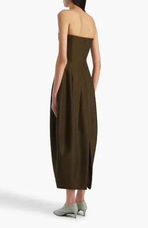 Khaite Stela Strapless Dress