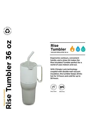 KLEAN KANTEEN 36oz Rise Insulated Tumbler With Straw Lid