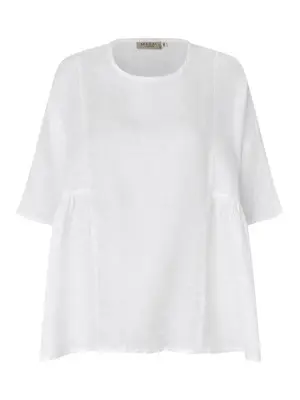 MASAI COPENHAGEN Mablissea Oversized Linen Blouse