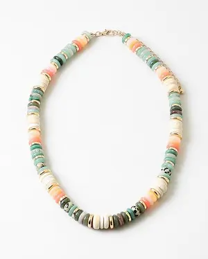 ERIN MCDERMOTT JEWELRY Tuscany Sunset Necklace - Green