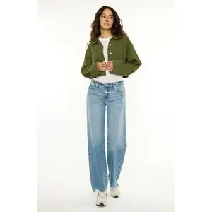 KANCAN Frankie Low Slung Baggy Wide Jeans