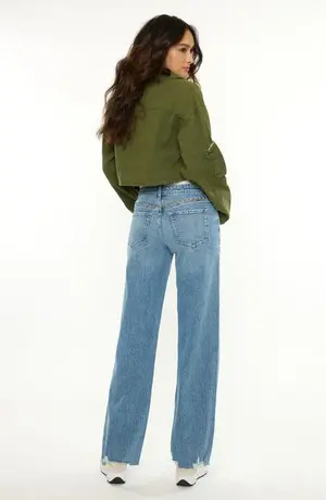 KANCAN Frankie Low Slung Baggy Wide Jeans