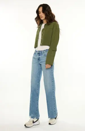 KANCAN Frankie Low Slung Baggy Wide Jeans
