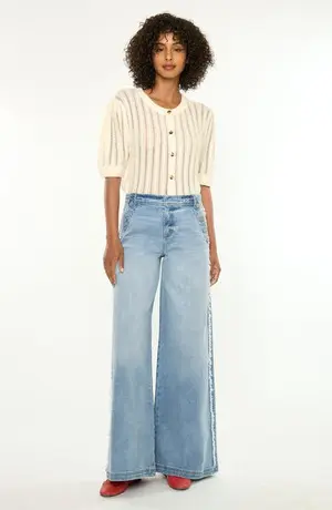 KANCAN Kennedy High Rise Super Wide Leg Jeans