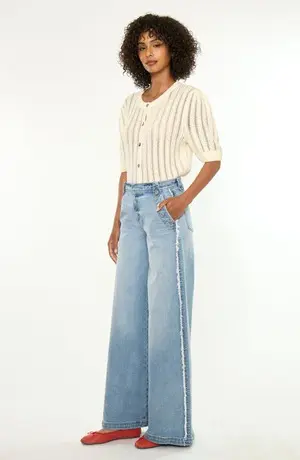 KANCAN Kennedy High Rise Super Wide Leg Jeans