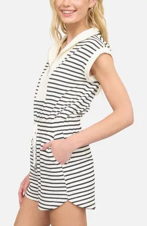 J.O.A. Tie Waist Romper