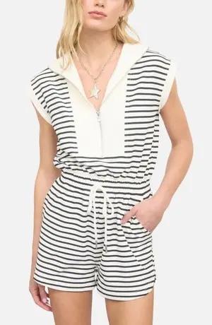 J.O.A. Tie Waist Romper