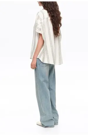 Bimba Y Lola Striped Button-up Shirt