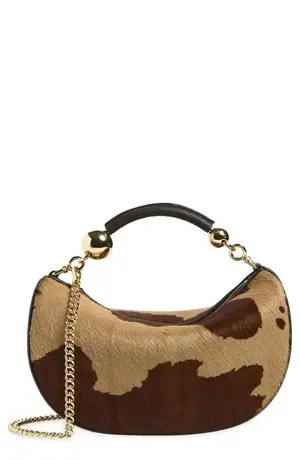 Strathberry Mini Crescent Moon Shoulder Bag - Printed Spot