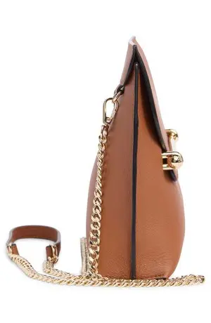 Strathberry Stylist Clutch Bag - Chestnut