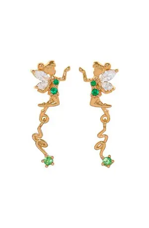 GIRLS CREW Disney® Tinker Bell Stud Earrings - Gold