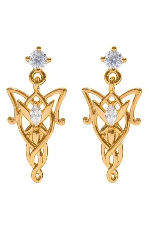 GIRLS CREW Elven Dangle Earrings - Gold