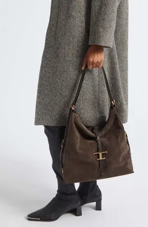 TOD'S T-timeless Shoulder Bag - Palissandro