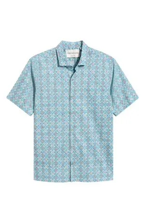 Tori Richard Sanganeri Cotton Shirt - Neptune
