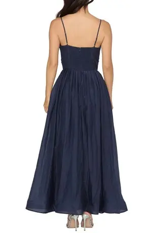CIEBON Sloane Bead Accent Maxi Dress