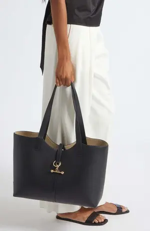 Strathberry Kite Grain Leather Tote