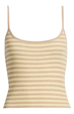 PACSUN Angelica Stripe Camisole - Yellow Multi