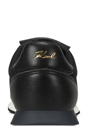 Karl Lagerfeld Paris Midwood Embroidered Lace-up Sneaker