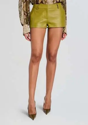 Retrofete Valesia Leather Short - Basil