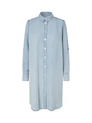 MASAI COPENHAGEN Meyneki Denim Shirt Dress