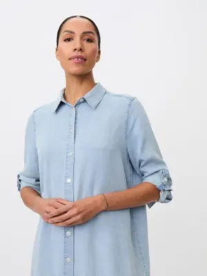 MASAI COPENHAGEN Meyneki Denim Shirt Dress